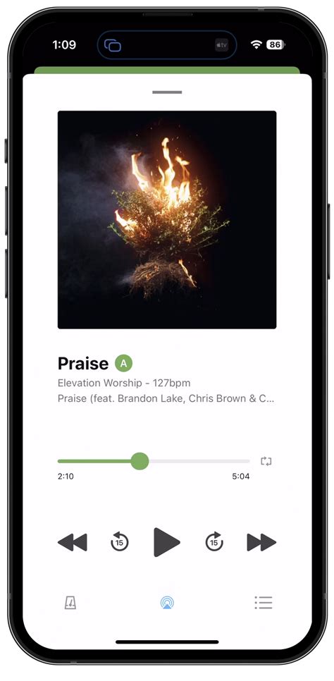 New Now Playing View In The Mobile Media Player Services