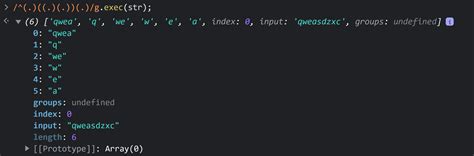 Javascript Нумерация захватов в шаблонах регулярных выражений