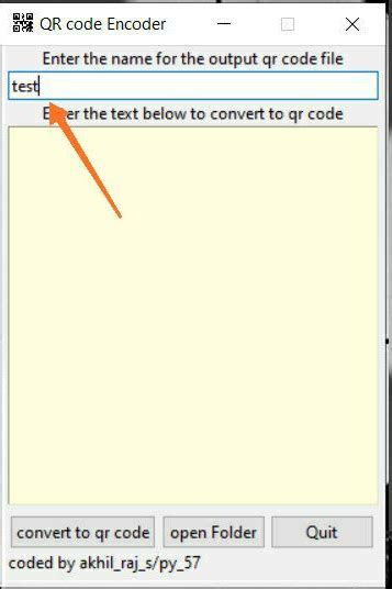 Github Akhilrajsqr Code Encoder A Python Script To Encode Text Data Into Qr Code