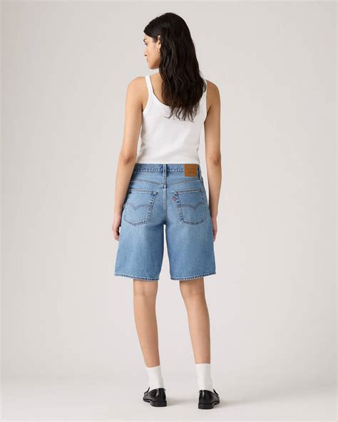 Baggy Dad Jorts Blue Levis® Gi