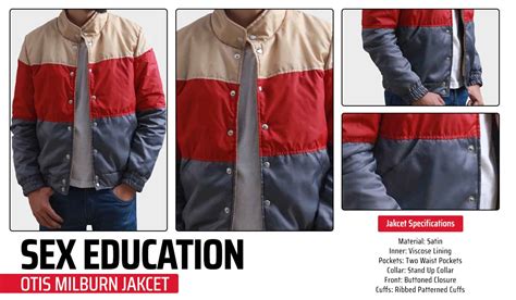Sex Education Jacket Otis Milburn Asa Butterfield Jacket
