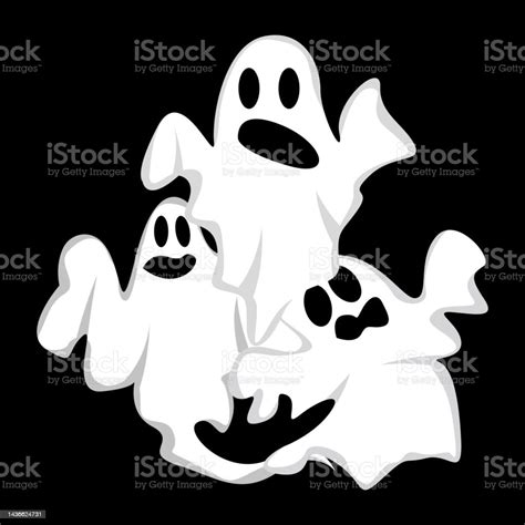 고스트 디자인 할로윈 아이콘 할로윈 의상 일러스트 레이 션 축하 배너 템플릿 10월에 대한 스톡 벡터 아트 및 기타 이미지 10월 가공의 인물 가을 Istock