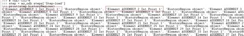 Python批量提取abaqus Odb文件历史变量 哔哩哔哩