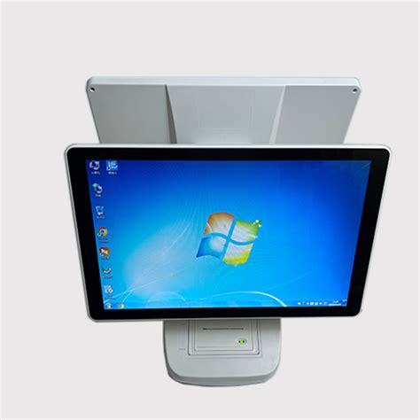 China Desktop Dual Screen Windows Pos System Manufacturer And Factory