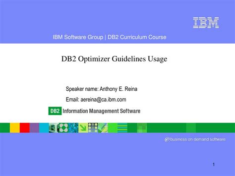 Ppt Db2 Optimizer Guidelines Usage Powerpoint Presentation Free
