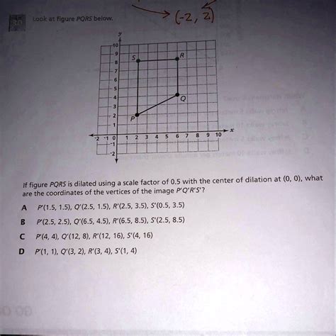 30 Look At Figure Pqrs Below 2 2 10 9 S R 8 7 6 5 4 3 2 P 1 Q 2