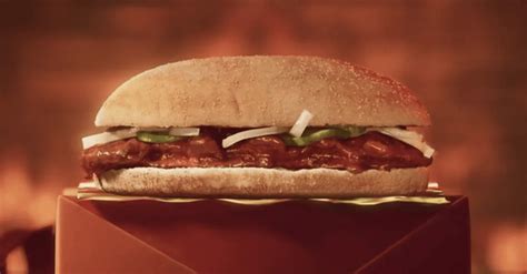 The Mcdonalds Mcrib Is Back—but Theres A Major Catch Yahoo Style Canada