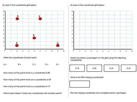 Position And Direction 2 Read And Plot Coordinates Lesson By Kg