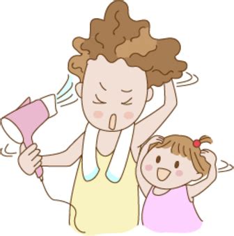 髪を洗うイラスト｜無料イラスト・フリー素材なら「イラストac」