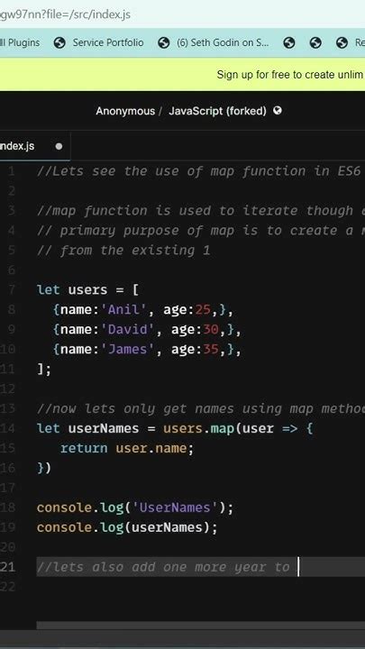 Mastering Map Function In Es6 With A Realtime Example Reactjs Es6