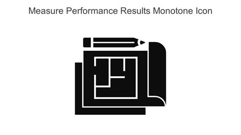 Measure Performance Results Monotone Icon In Powerpoint Pptx Png And Editable Eps Format PPT
