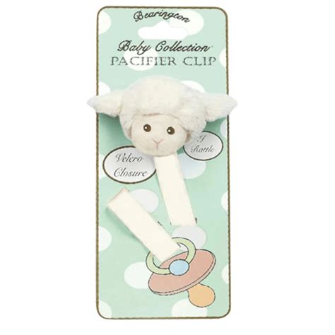 Lamby Lamb Pacifier Clip Winchester Creek Farm