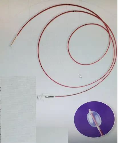 Straight Single Rubber Fogarty Embolectomy Catheter For Hospital