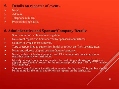 Adverse Event Reporting Ppt