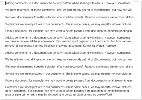 Quickly Remove All Horizontal Lines From Word Document