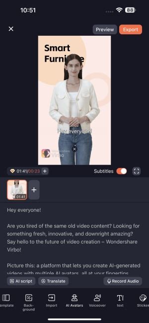 Ai Script Generator Virbo Guide