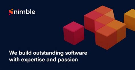 Mobile Application And Web Software Development Company Nimble