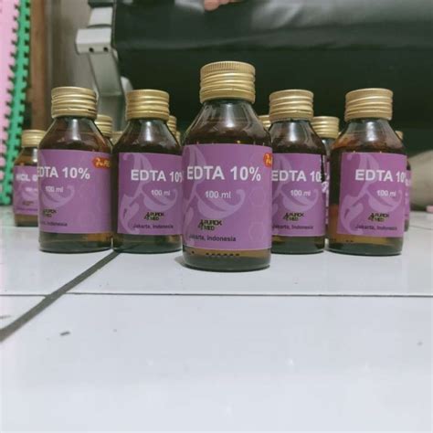 Promo Larutan Edta 10 100 Ml Diskon 20 Di Seller Beauty And Healthy