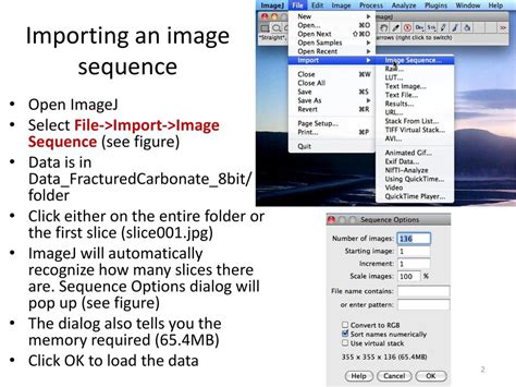 Imagej Exercise Imagej Available For Free Download Ppt Download
