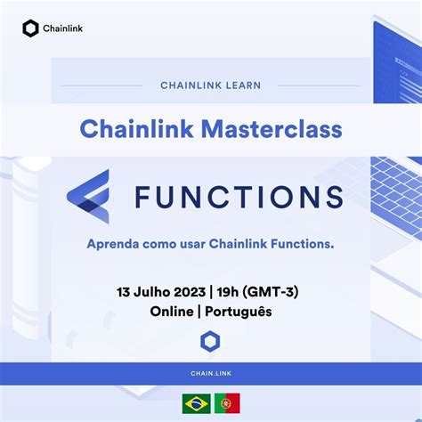 Marcelo Menezes On Linkedin Chainlink Functions Masterclass Chainlink