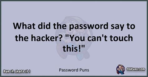 240 Password Puns Unlocking A Vault Of Wit And Wordplay