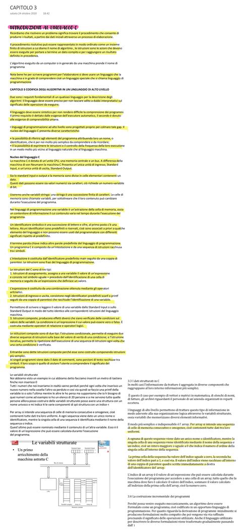 Appunti Informatica Appunti Di Elementi Di Informatica Docsity
