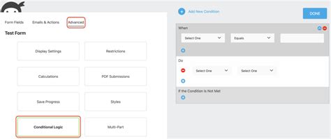 How To Use Conditional Logic In WordPress Forms Ninja Forms