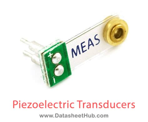 Flexible Piezoelectric Transducers Datasheet Hub