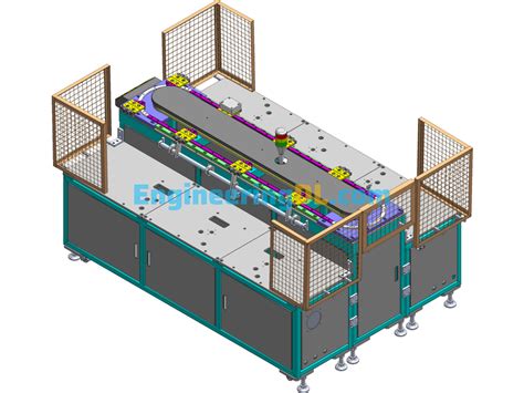 Automatic Peeling And Labeling Assembly Cycle Line Part 3d