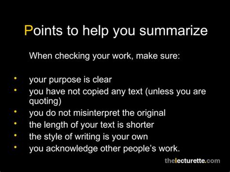 Summarizing Paraphrasing Synthesizing PPT Resume Writing And Advice Job Search