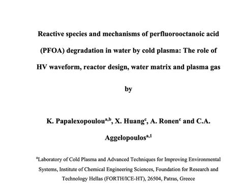 Scenarios Project Eu On Linkedin Pfas Remediation Pfas Toxicology