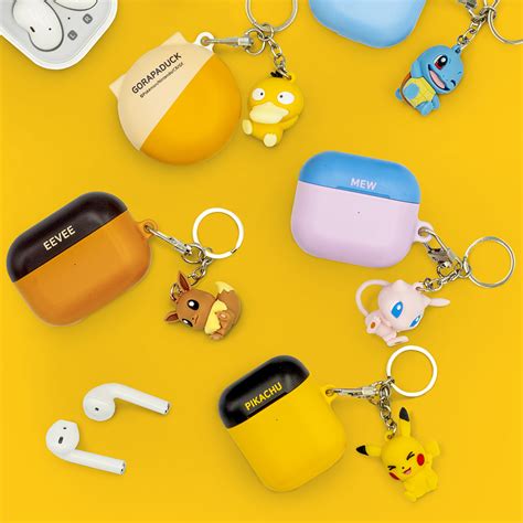 스토리너스 포켓몬스터 에어팟 버즈 톤프리 케이스 피규어 키링 세트 위시버킷