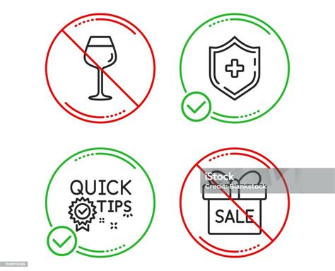 의료 방패 보르도 유리 및 빠른 팁 아이콘을 설정 합니다 판매 제공 기호입니다 벡터 구급차에 대한 스톡 벡터 아트 및 기타 이미지 구급차 놀라움 라트비아 Istock