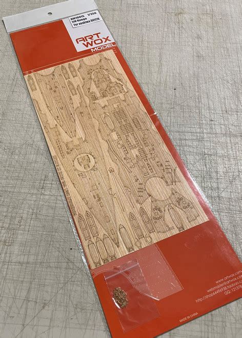 1 700 Artwox Ijn Kongo 1944 Full Hull Deck Mask