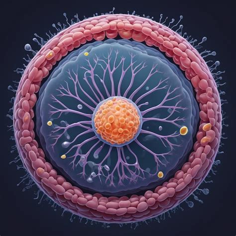 Cytoplasmic Membrane Premium Ai Generated Image