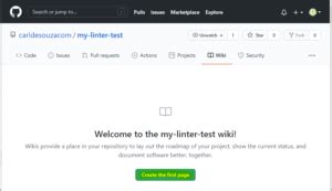 Creating A Github Wiki Documentation For Your Repository Carl De Souza