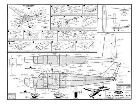 Cessna 172 Exterior Parts And Components Diagram