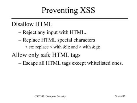 CSC 382 Computer Security Ppt Download