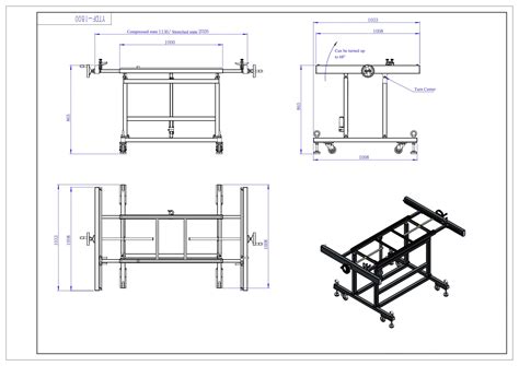 Electrical Panel Assembly Table Convenient Fabrication