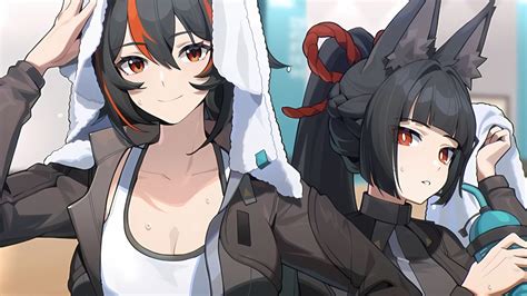 Wallpaper Zhu Yuanandhoshimi Miyabi Zenless Zone Zero Hoyolab