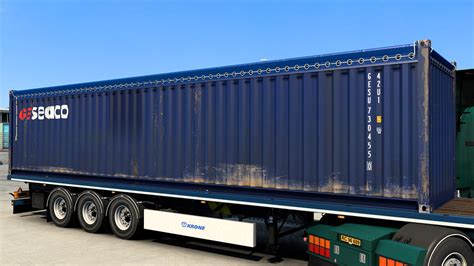 Ge Seaco Old Ge Used Livery 40ft Open Top Container Flickr