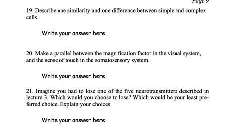 19 Describe One Similarity And One Difference