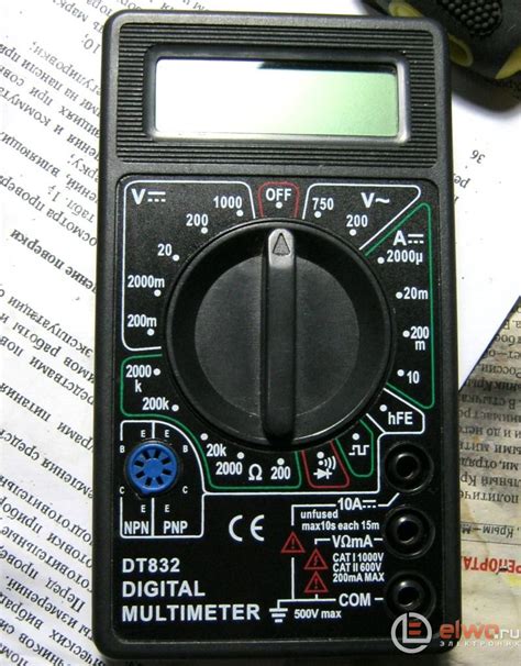Схема мультиметра Dt 832 ремонт и неисправности фото