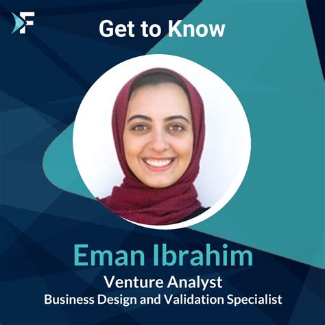 Futuresight On Linkedin Our Venture Analyst Eman Ibrahim Shares