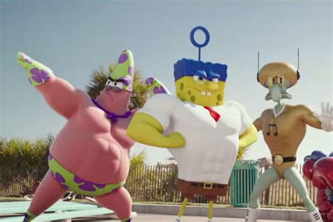 The Trailer For The Spongebob Live Action Movie Is Here And Its Full Of All Sorts Of Wonderful