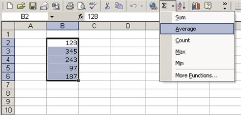 Excel XP Using Functions