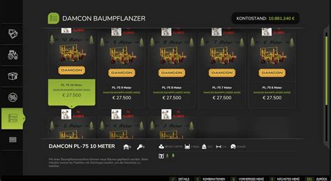 Damcon Treeplanter V1 0 0 0 FS25 FS22 Mod