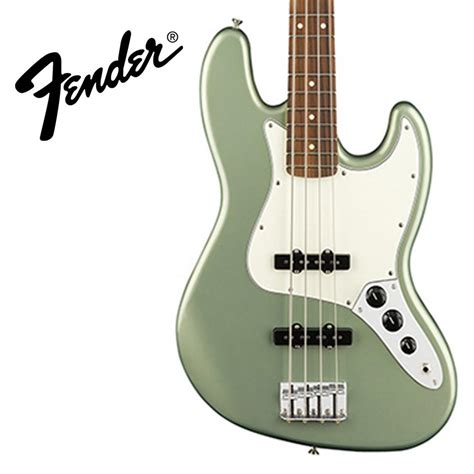 펜더 펜더 Fender Player Jazz Bass Pf Sgm 재즈베이스 그린메탈릭 4현 위시버킷