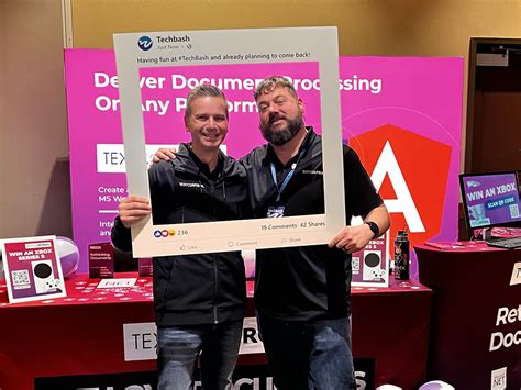 Meet Text Control At Techbash 2023