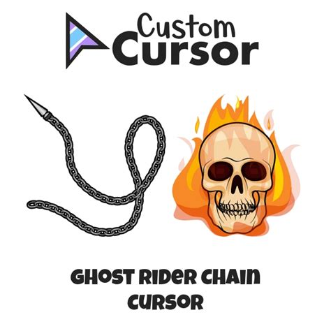 Ghost Rider Chain Cursor Custom Cursor